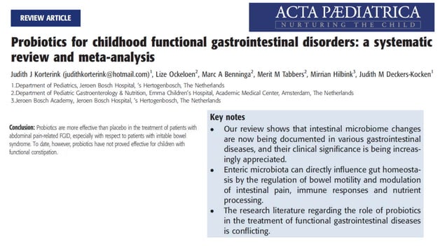 Functional gastrointestinal disorders in children | PPTX