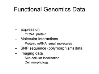 Functional genomics | PPT