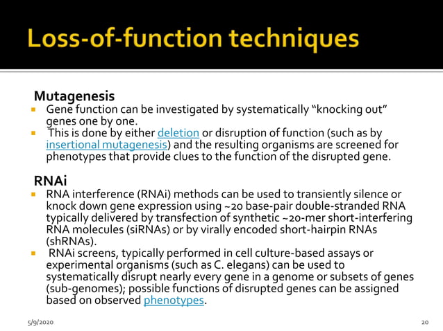 Functional genomics, and tools | PPTX | Biotech and Biomedical Industry ...