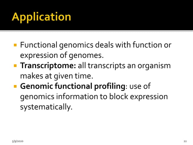 Functional genomics, and tools | PPTX | Biotech and Biomedical Industry ...