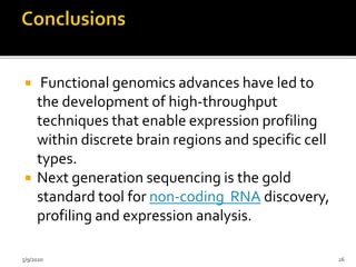Functional genomics, and tools | PPTX