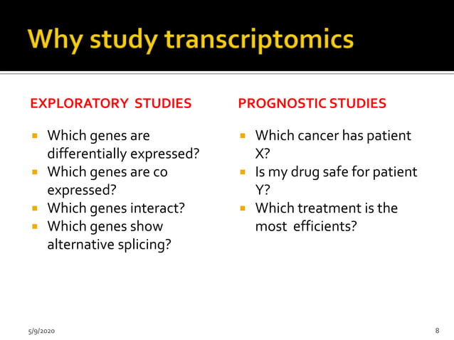 Functional Genomics And Tools Pptx Biotech And Biomedical Industry Industries