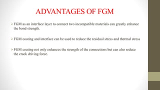 Functional graded materials | PPTX