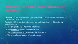 Functional grammar | PPTX