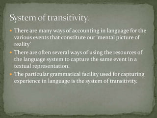 Functional Grammar | PPT
