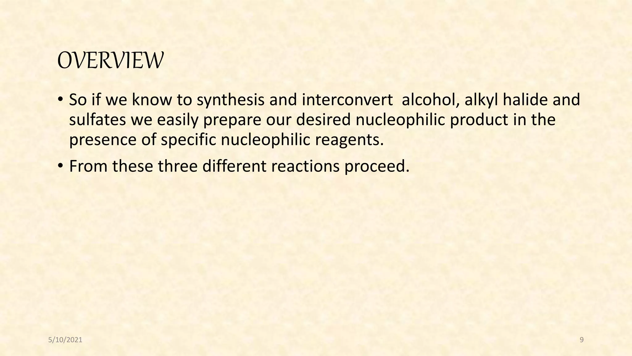 Functional group interconversion (fgi) presentation | PPTX