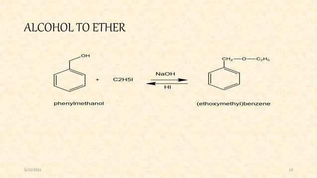 Functional group interconversion (fgi) presentation | PPTX