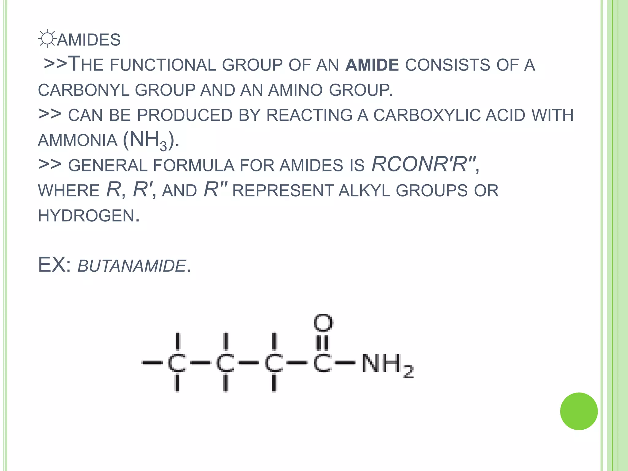 Functional group of organic compounds | PPTX