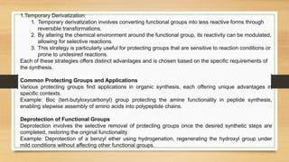 Functional Group Protection an approach to basic practice.pptx
