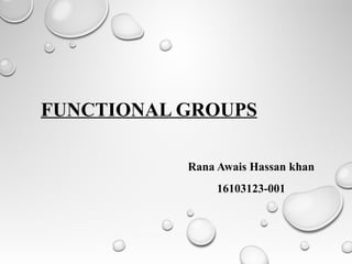 Functional groups[1] | PPT