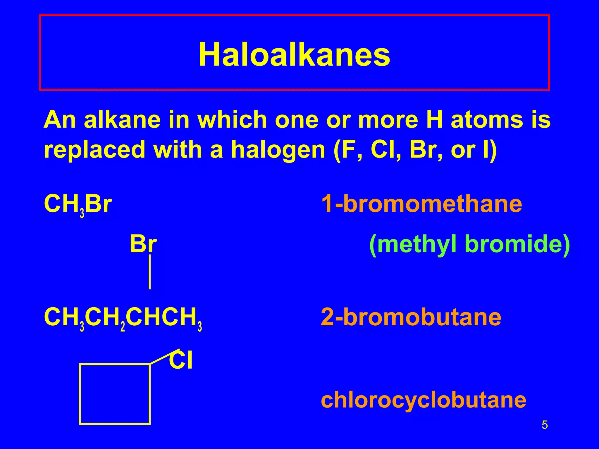Functional groups and haloalkanes power point presentation | PPT