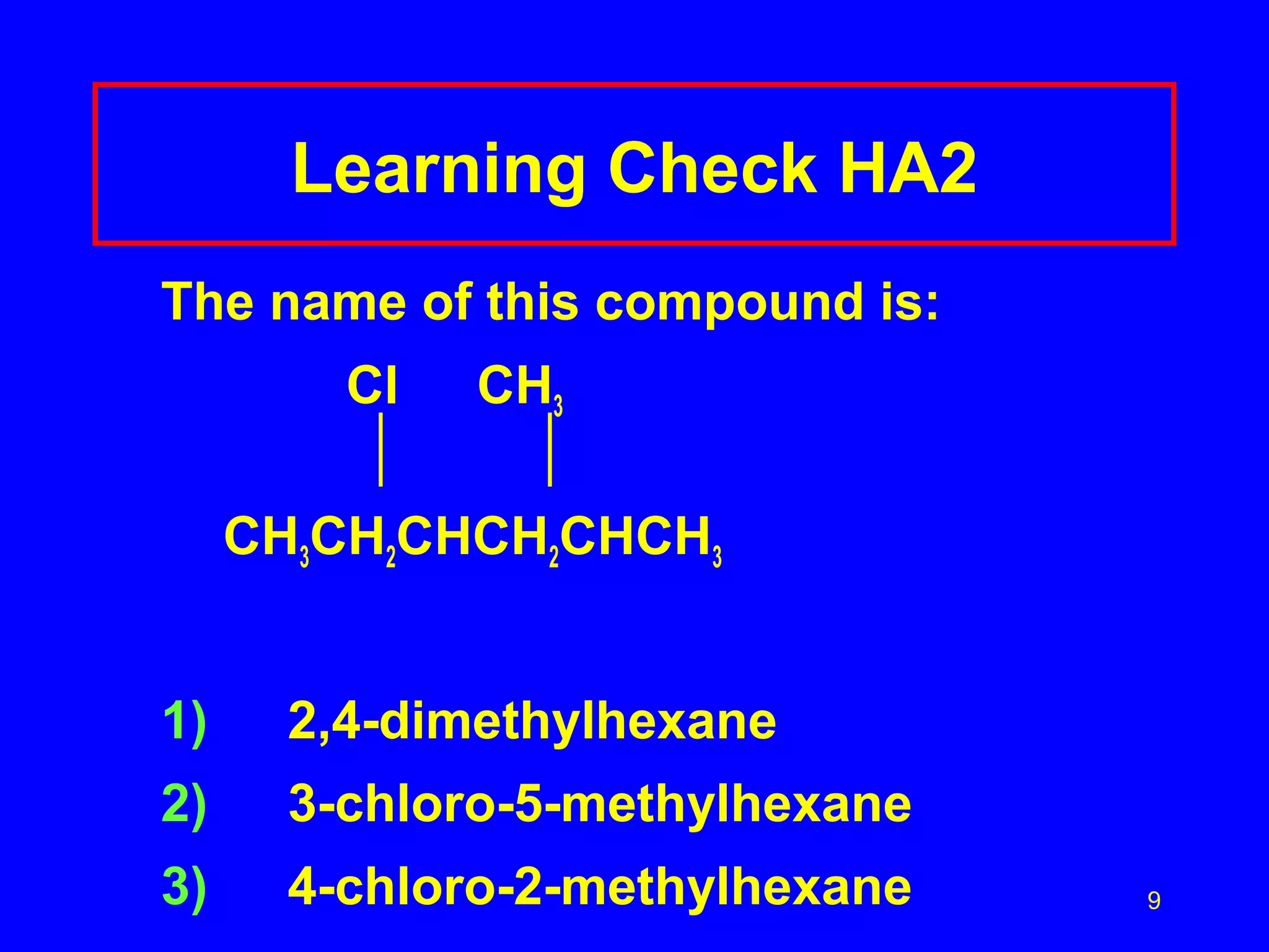 Functional groups and haloalkanes power point presentation | PPT | Free ...