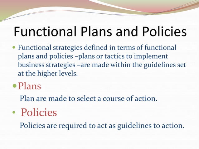 Functional implementation | PPSX