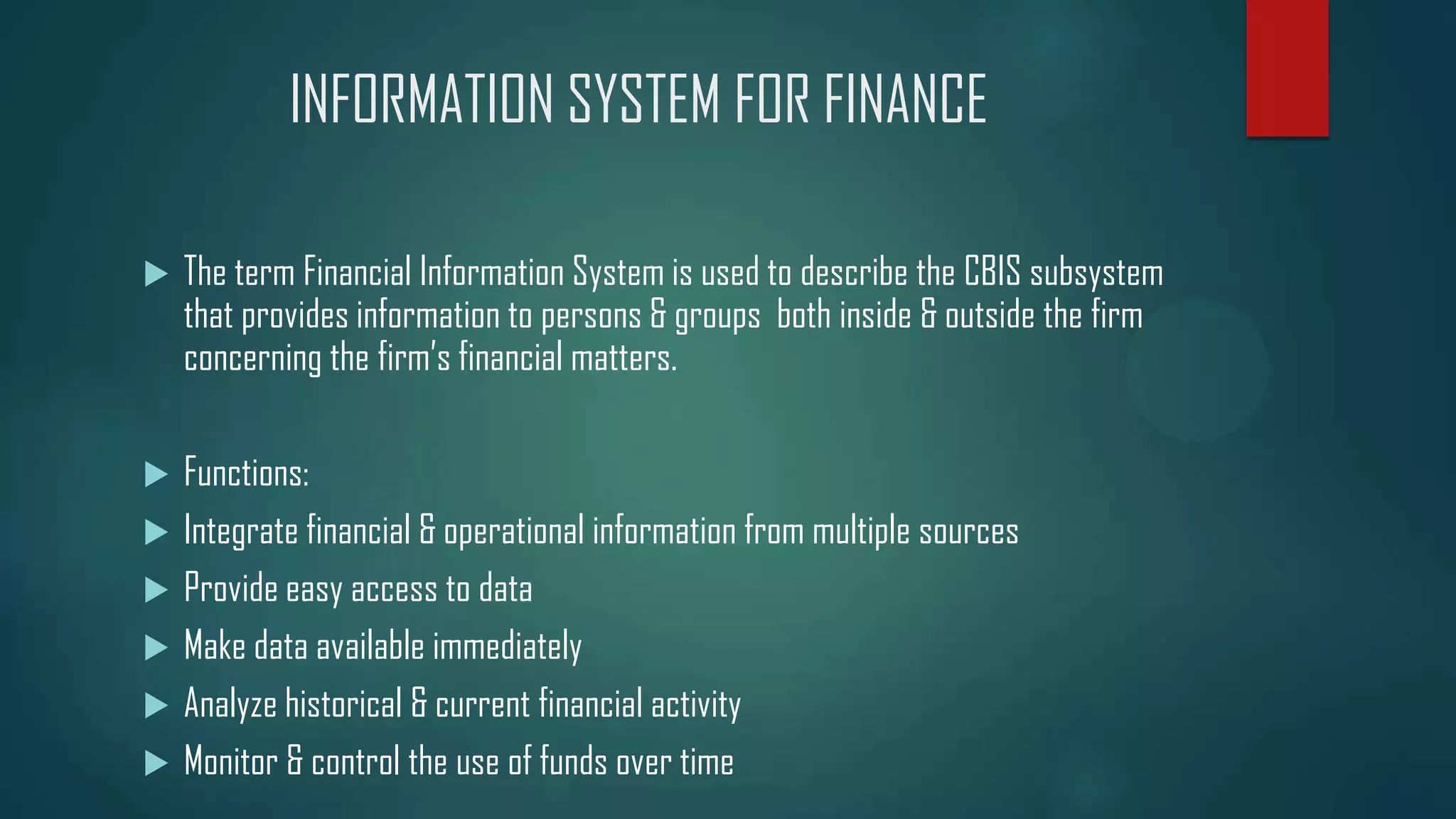 Functional information system | PPTX