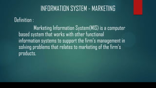 Functional information system | PPTX