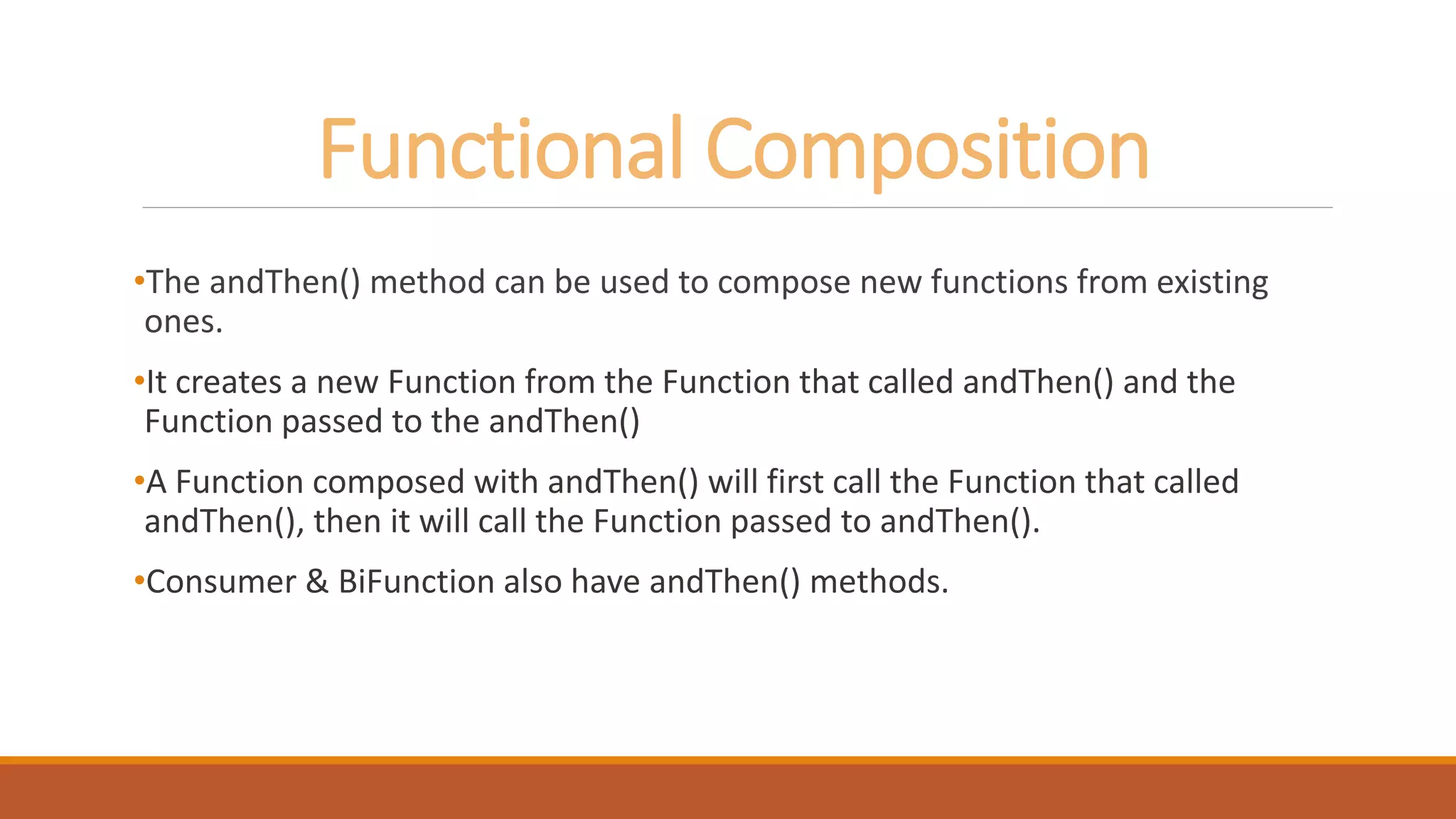 Functional Interfaces and Method References.pptx | Free Download Functional Interfaces and Method References.pptx | Free Download