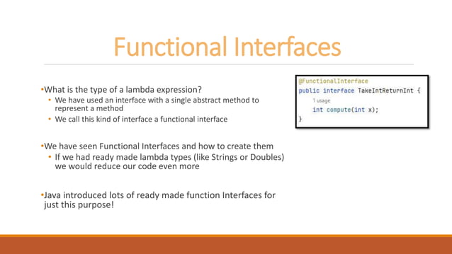 Functional Interfaces and Method References.pptx Functional Interfaces and Method References.pptx