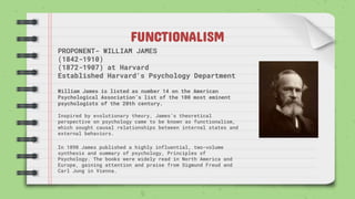 William James' Functionalism | PPTX