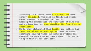 William James' Functionalism | PPTX | Science