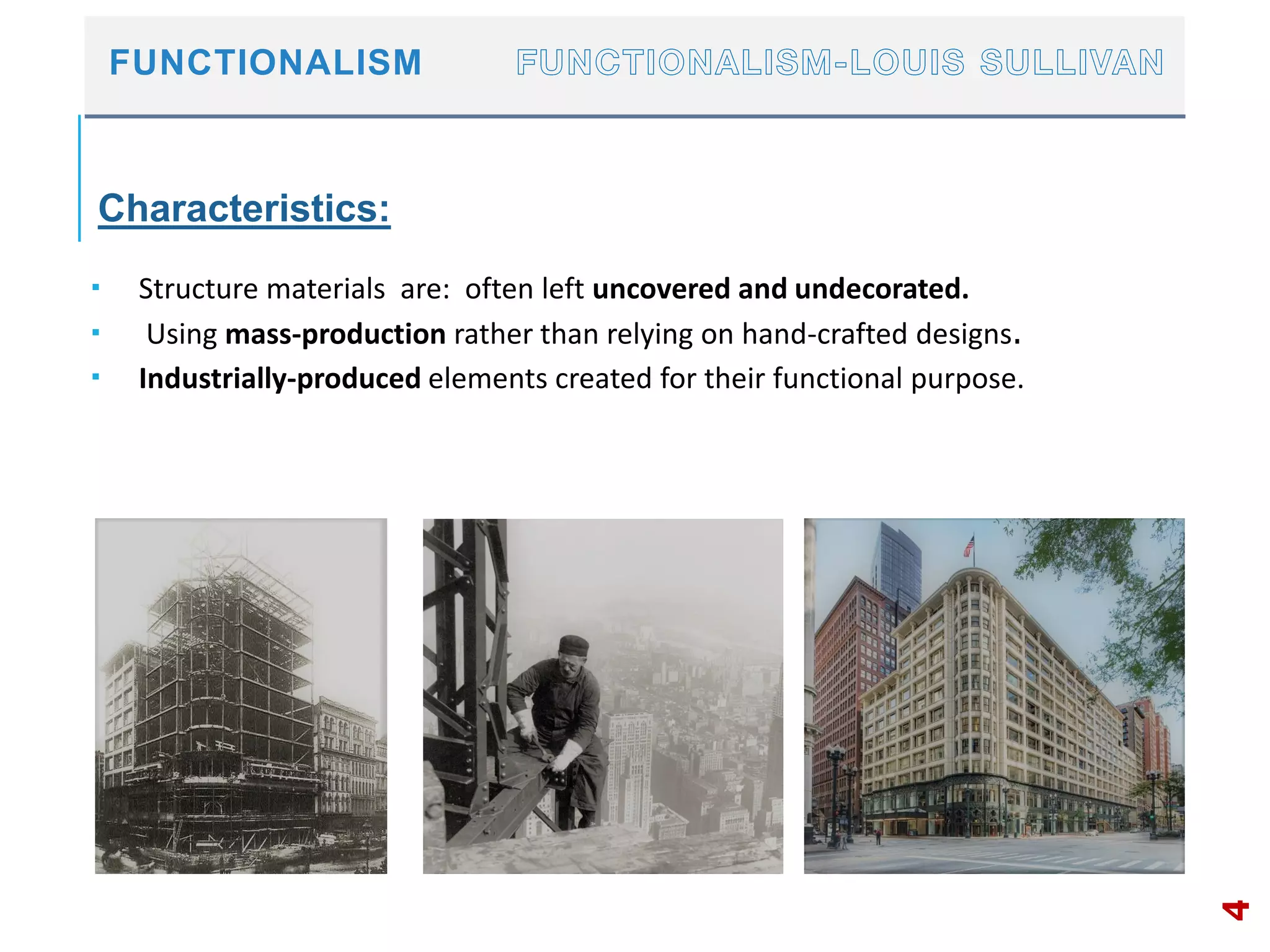 Functionalism- Louis sullivan by awder omer | PDF | Modern Art | Fine Art