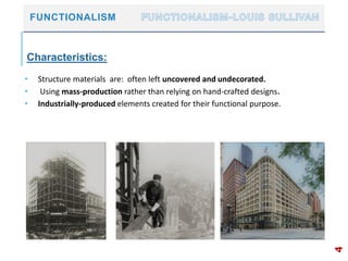 Functionalism- Louis sullivan by awder omer | PDF | Modern Art | Fine Art