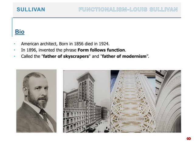 Functionalism- Louis sullivan by awder omer | PDF | Modern Art | Fine Art