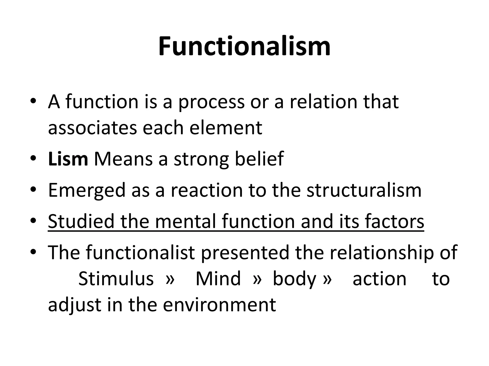 Functionalism by rustam | PPTX
