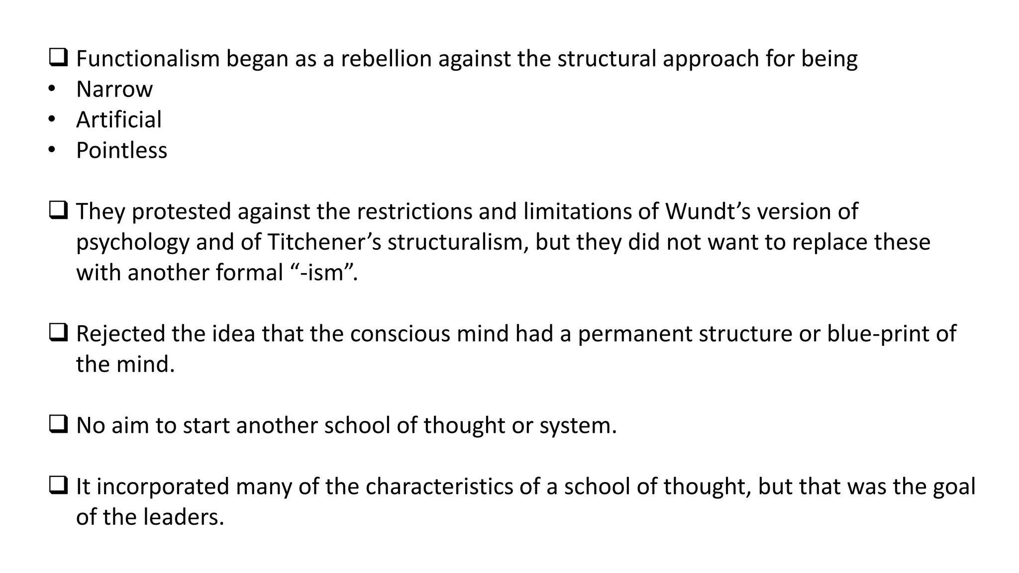 Functionalism in Psychology | PPTX