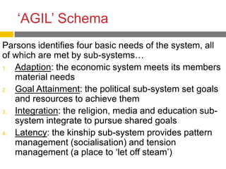 Functionalism & Society | PPTX