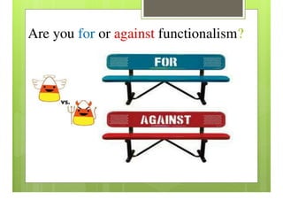 Functionalism Theory | PDF