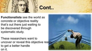 Functionalist organization theory | PPTX