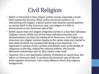 Functionalist theories of religion | PPTX