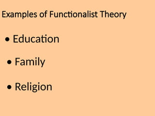 Functionalist Theory .pptxaaaaaaaaaaaaaa | PPT