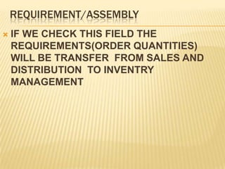 Functionality of schedule line catogiries | PPT