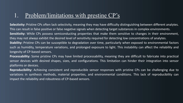 Functionalized Conducting polymers.pptx | Chemistry | Science