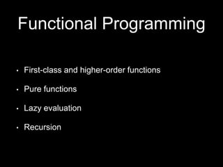 Functional javascript | PPT