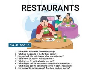 Functional Language for shopping at a restaurant | PPTX