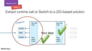 Functional legacy - how to incorporate ZIO in your legacy services | PPT