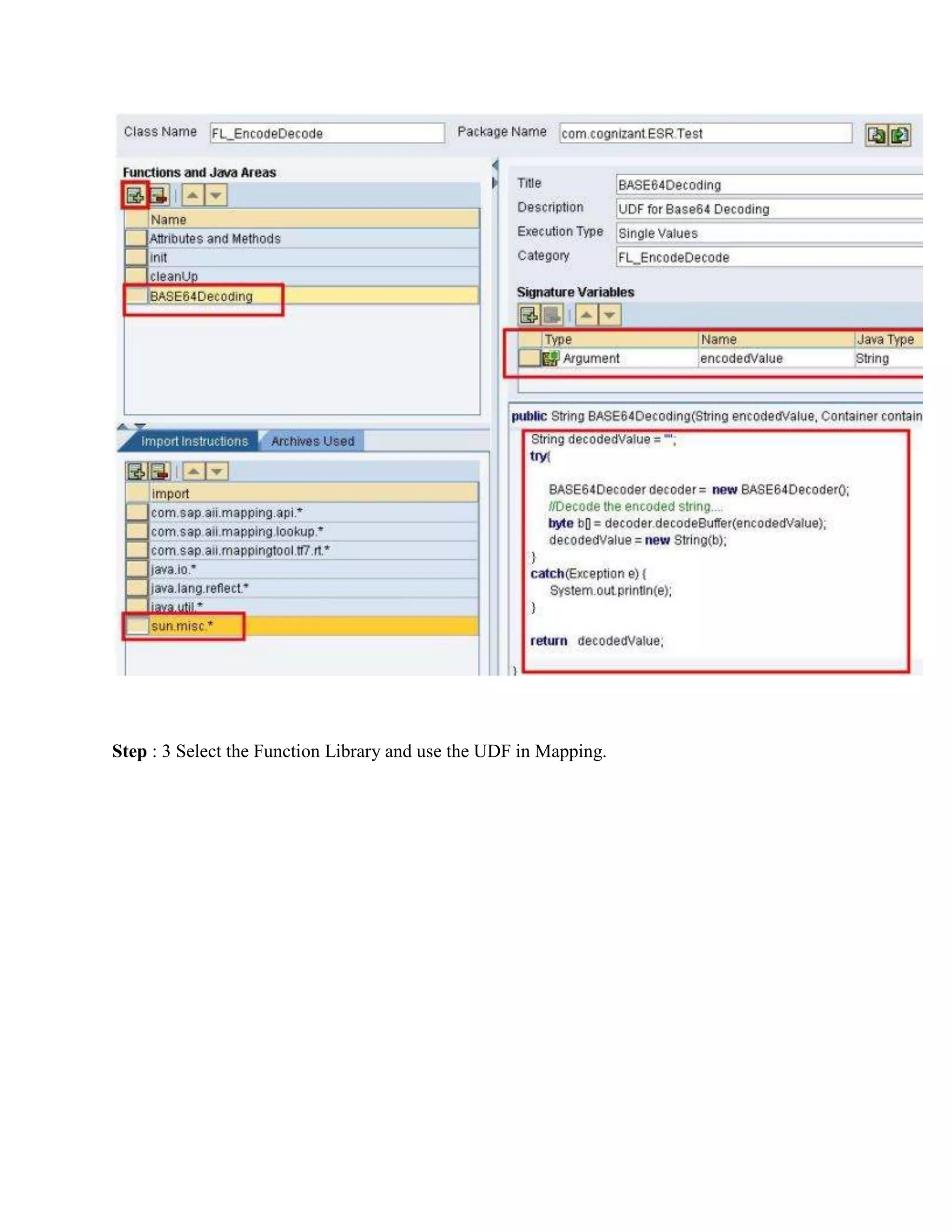 Functional library in sap pi | DOCX