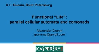 Functional "Life": parallel cellular automata and comonads | PPT