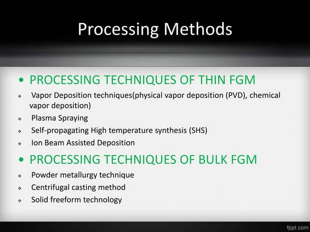 Functionally graded materials (FGM) - an overview | PDF | Physics | Science