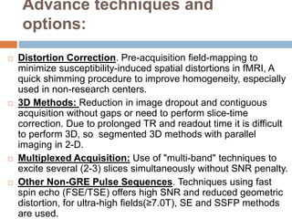 Functional magnetic resonance imaging-fMRI | PPTX