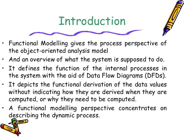 Functional modeling