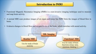 Role of Functional MRI in Neurological disorder | PDF