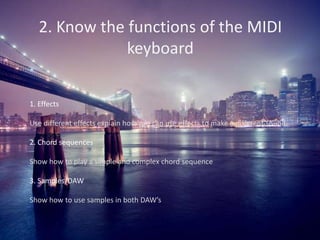 Functional music keyboard | PPT