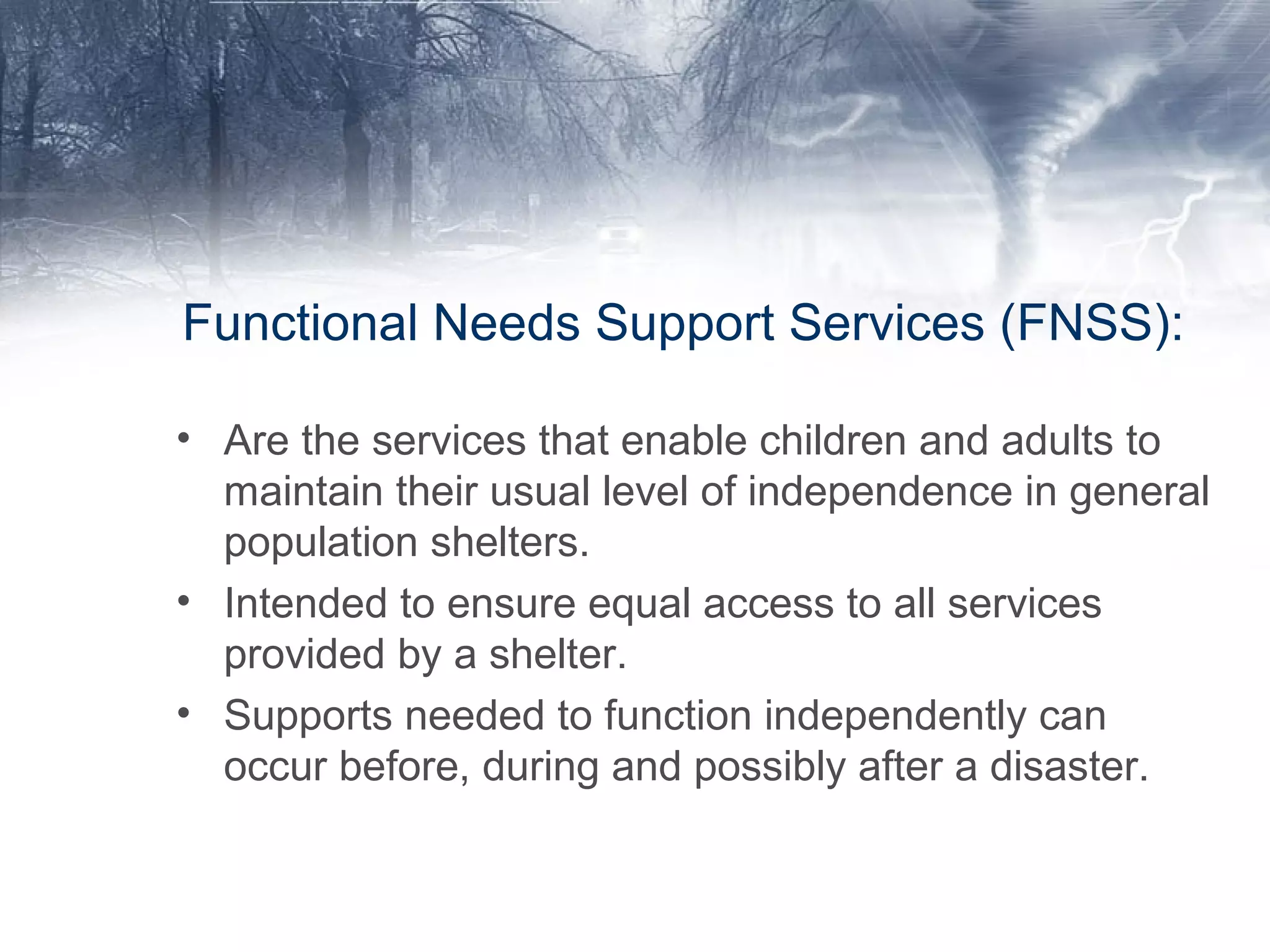 Functional Needs Support Services Preparedness Missouri | PPT