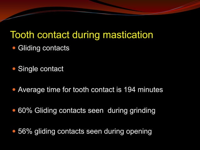 Functional neuroanatomy and physiology of masticatory system | PPTX