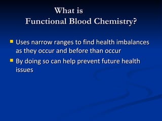 Functional Nutrition | PPT | Endocrine and Metabolic Diseases ...
