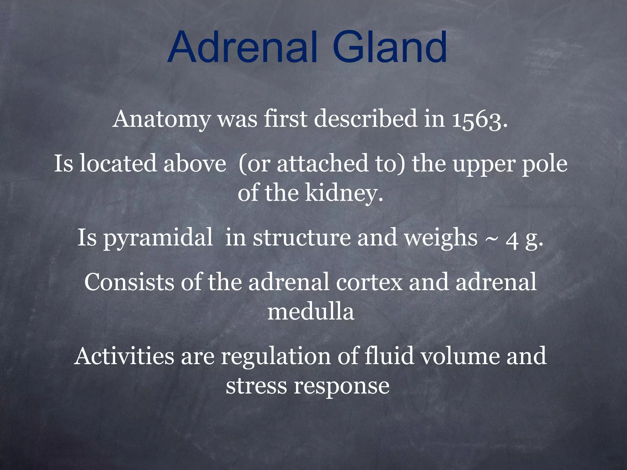 Adrenal medullary hormones By Abdul Qahar | PPT