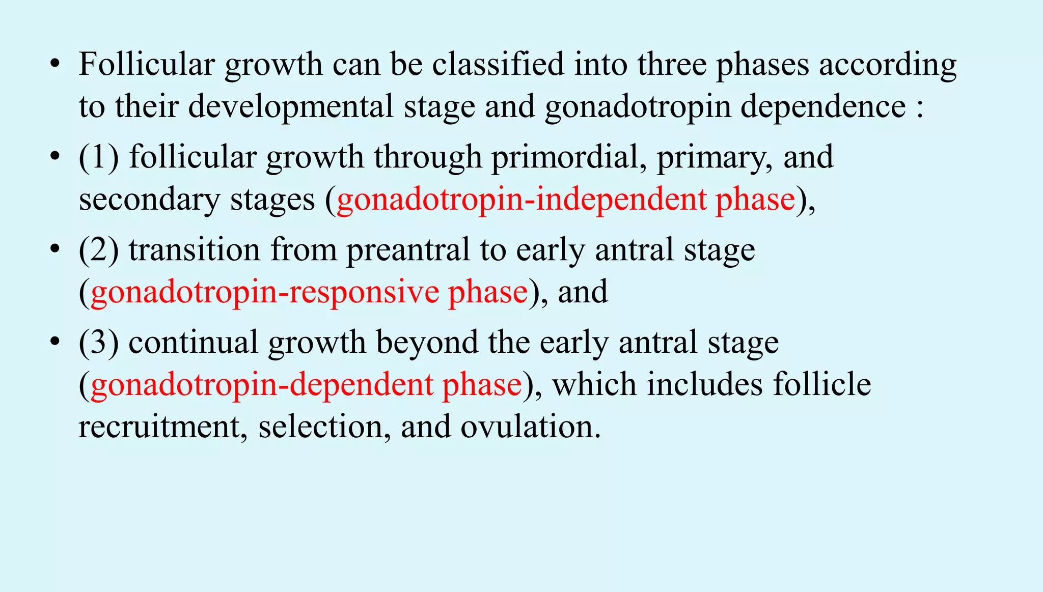 Functional physiology of the genital organs of the domestic | PDF